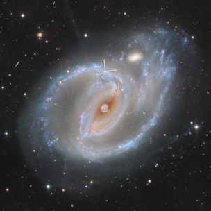 NGC 1097 with SN 2023rve | Telescope Live